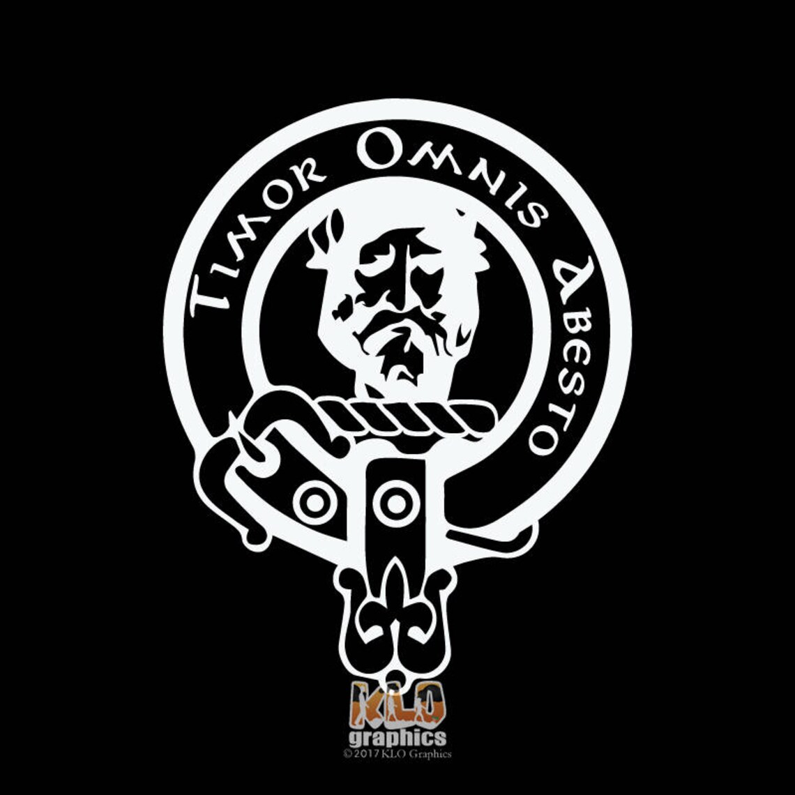 Macnab CLAN CREST Vinyl Sticker Truck Car Computer Scottish - Etsy