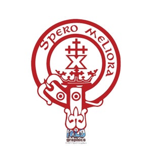 MOFFAT CLAN CREST Vinyl Sticker Truck Car Computer Scottish Tartan - Etsy