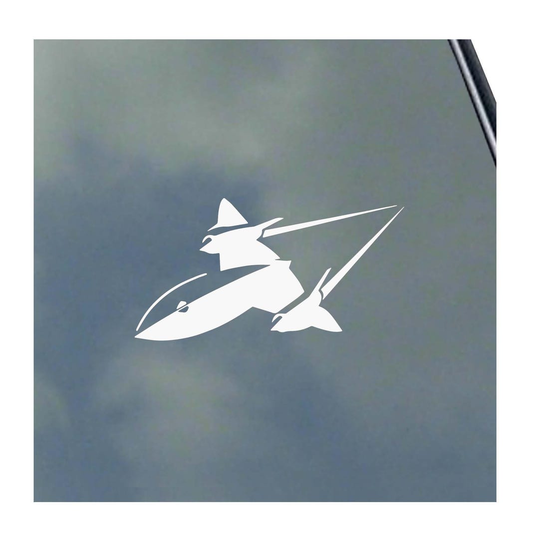 A-12 Pilot Vinyl Sticker Decal by KLO Graphics Reconnaissance Aircraft ...
