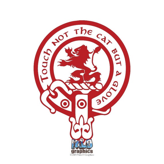 MacPHERSON CLAN CREST vinyl sticker Truck Car Computer | Etsy