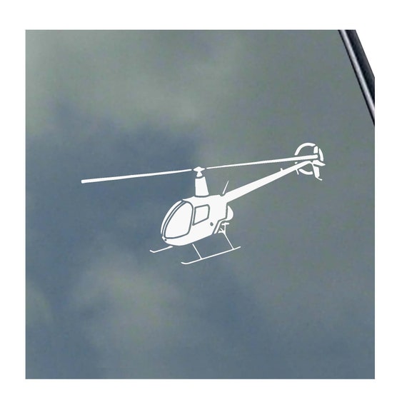 Robinson R22 Pilot in Flight Vinyl Sticker Decal Light Utility - Etsy