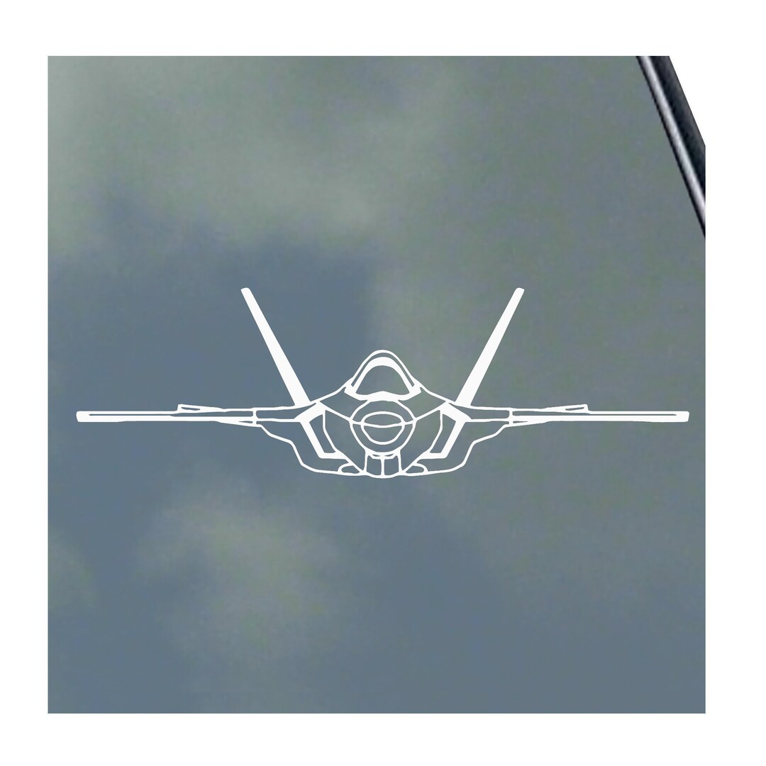F-35A LIGHTNING II Pilot Front Super Detailed Vinyl Sticker Decal Air ...