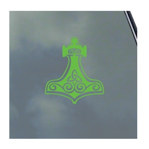 Mjolnir Norse Vinyl Sticker Decal by KLO Graphics Asatru Loki Thor Odin ...