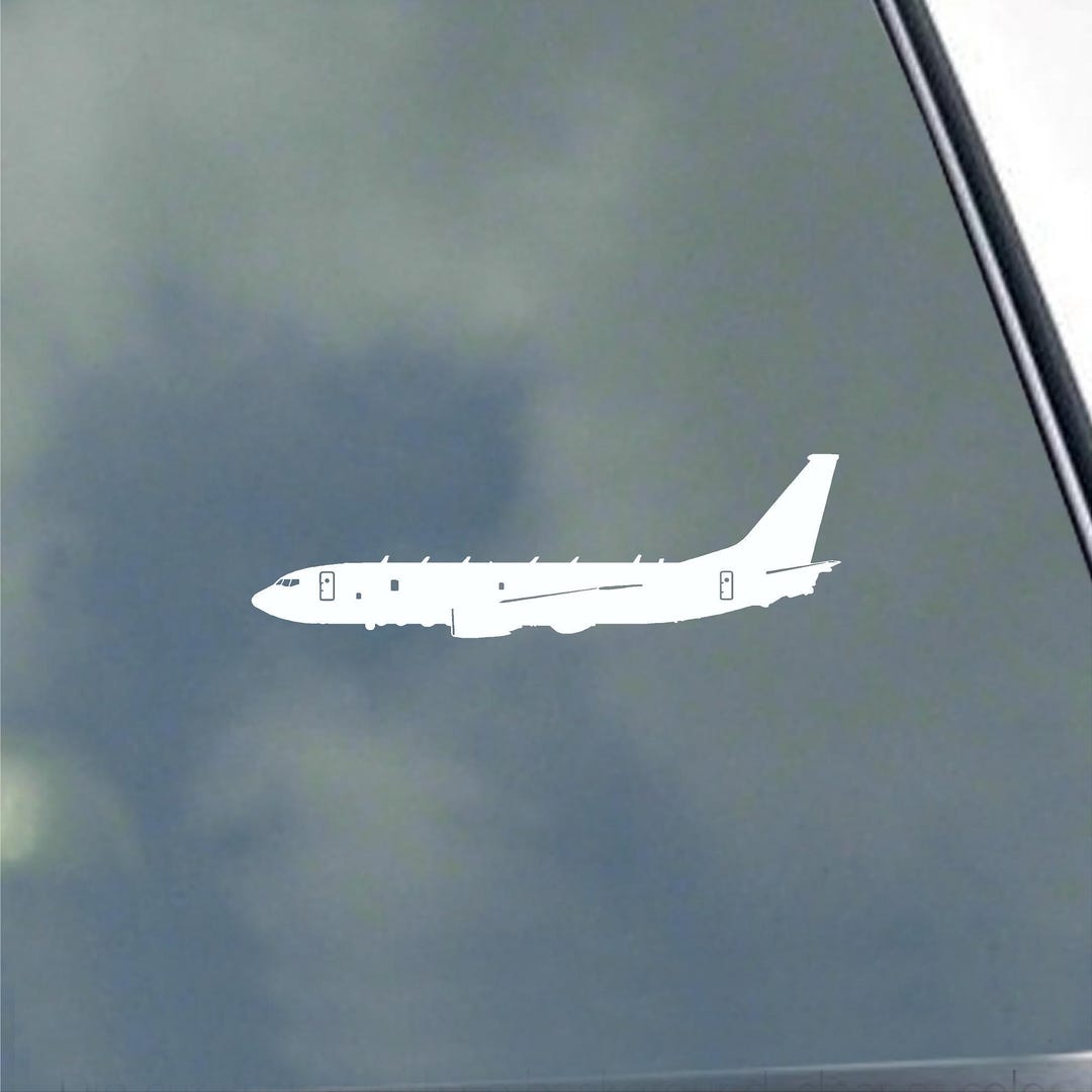 P-8 Poseidon Pilot Crew Side View Vinyl Sticker Decal by KLO Graphics ...