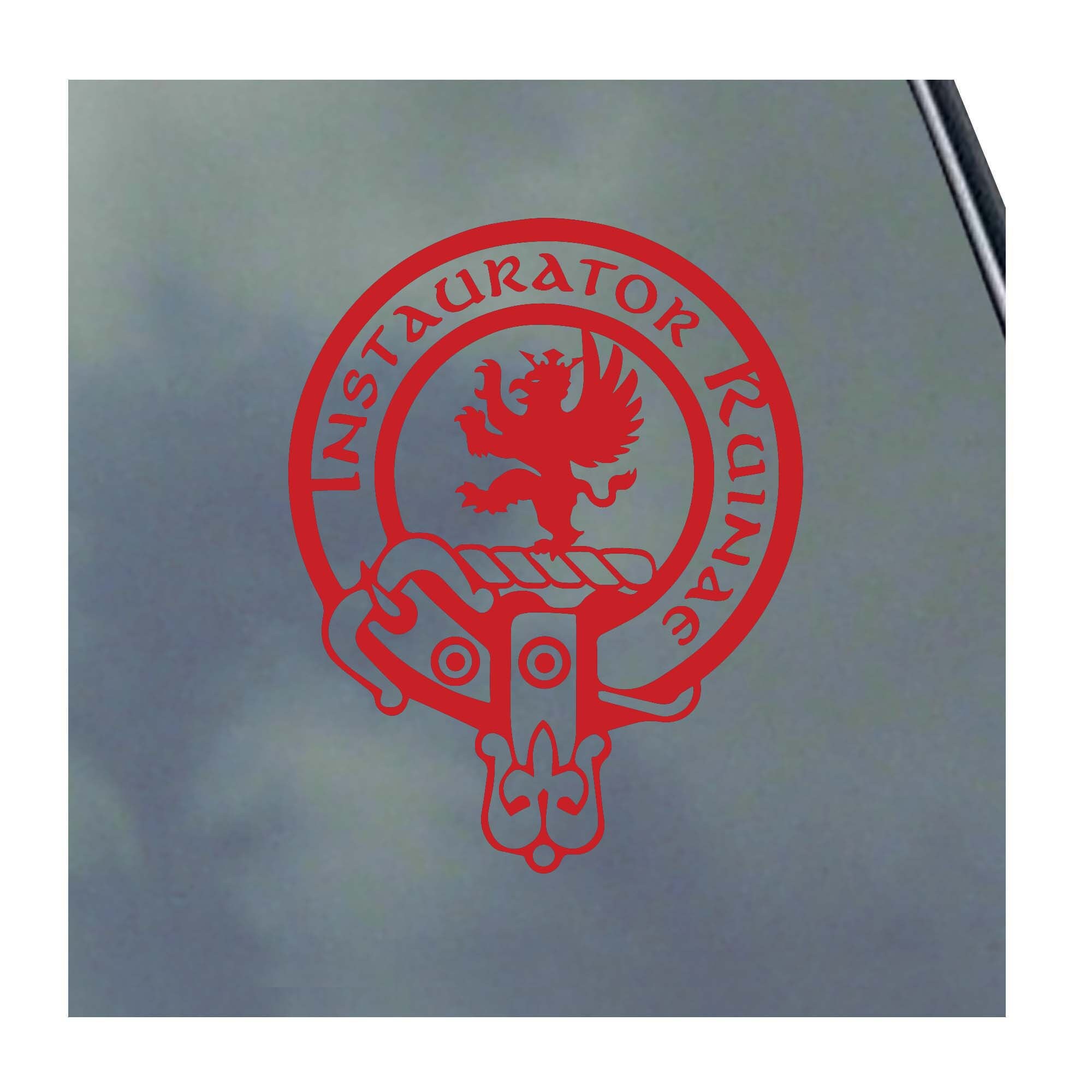 FORSYTH CLAN CREST Vinyl Sticker Truck Car Window Laptop Computer ...