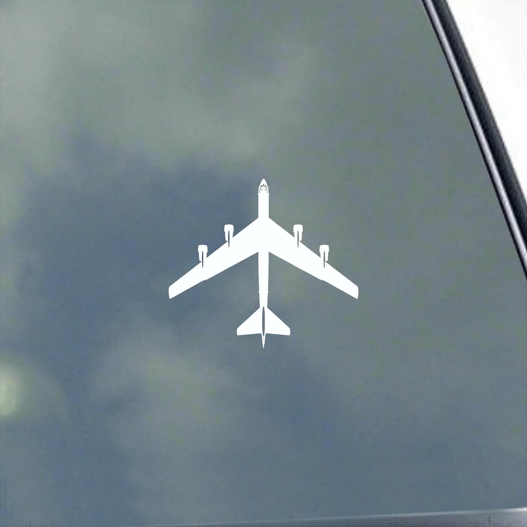 B-52 Stratofortress Pilot Top View Vinyl Sticker Decal by KLO Graphics ...