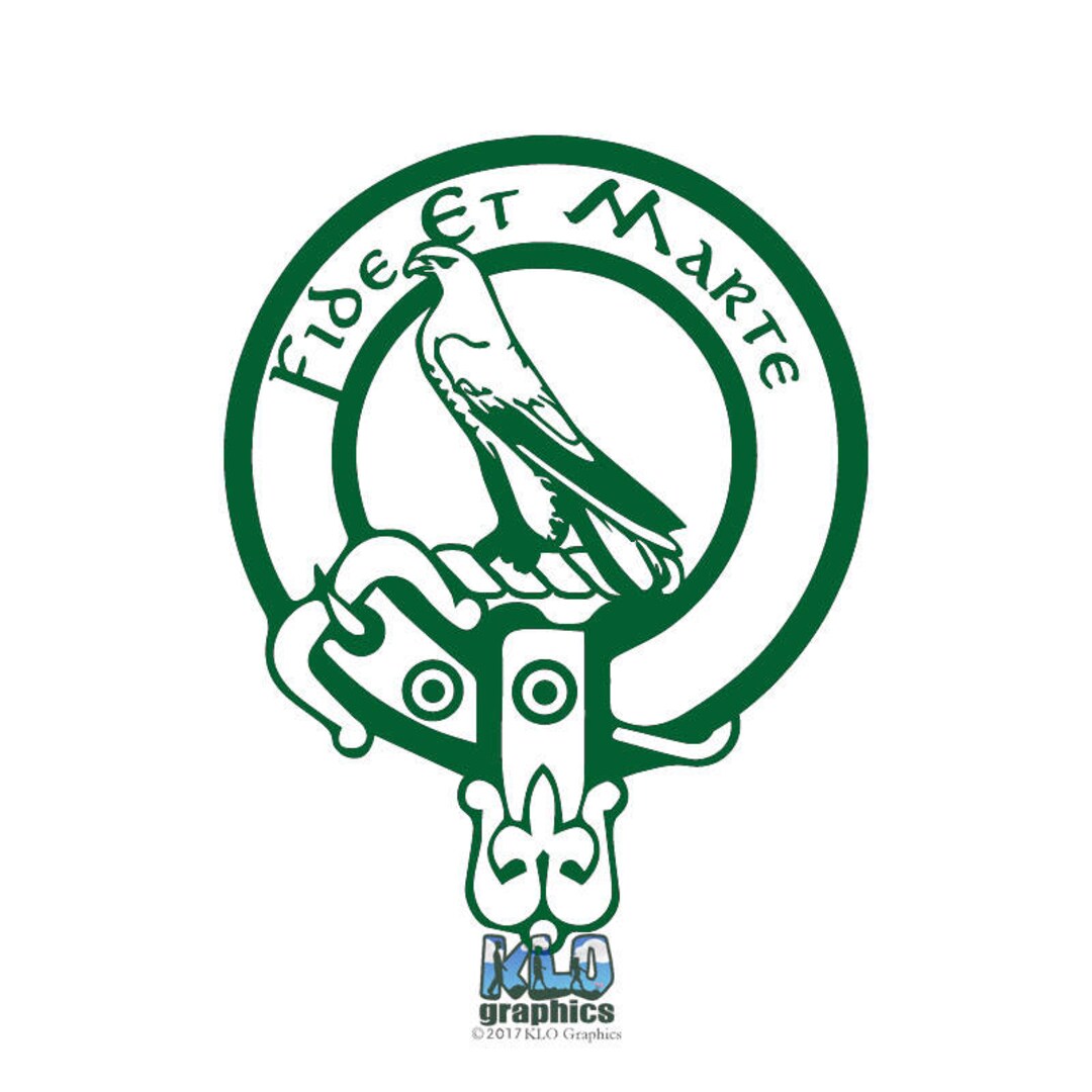 RALSTON CLAN CREST Vinyl Sticker Truck Car Window Laptop Computer ...