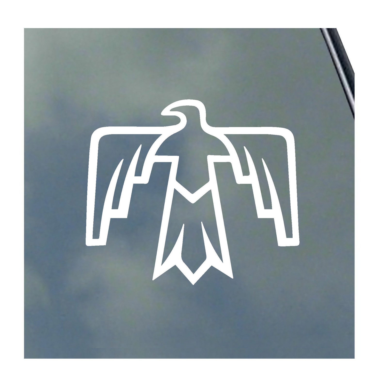 THUNDERBIRD Version 2 Vinyl Sticker Decal Native American Legendary ...