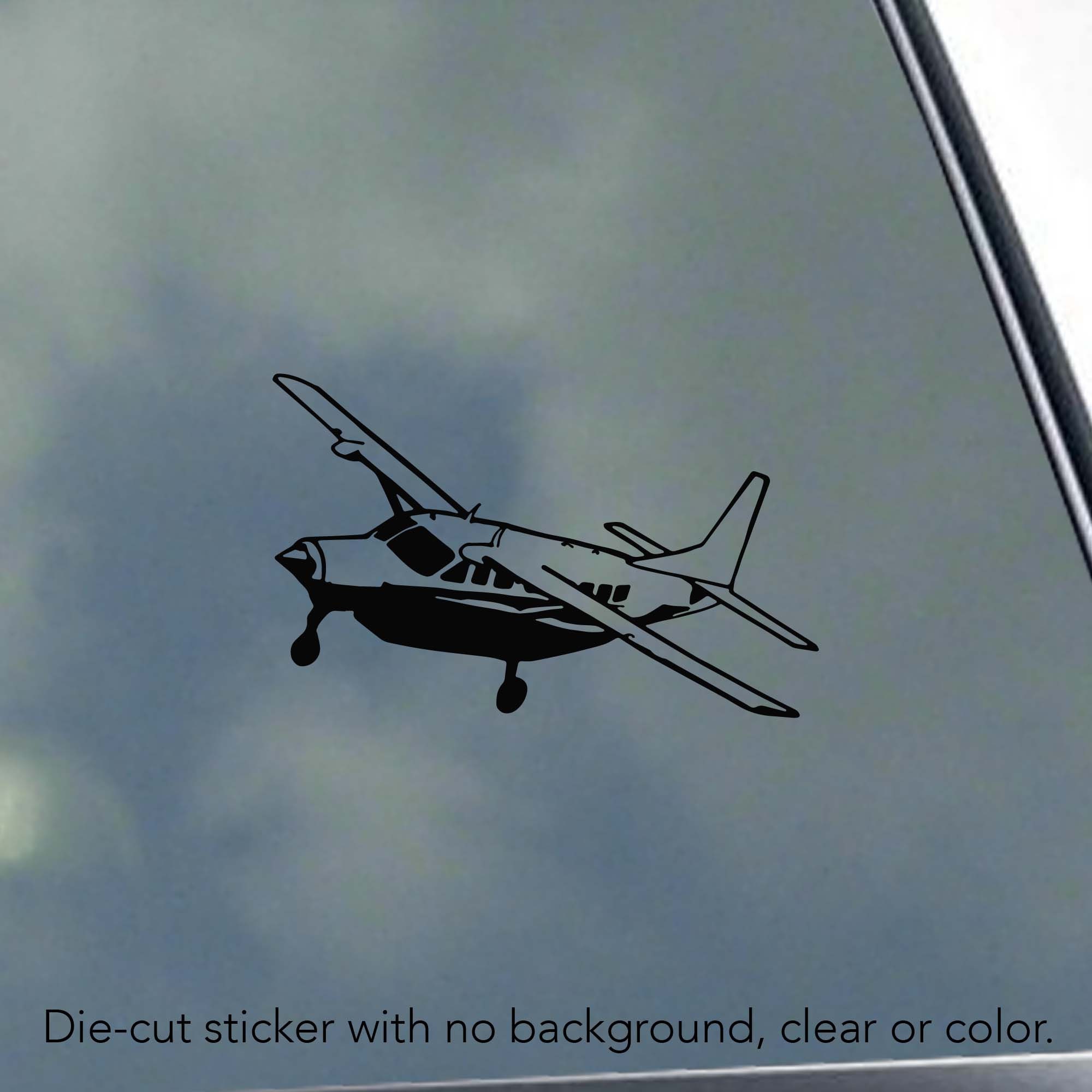 CESSNA 208 CARAVAN PILOT in Flight Vinyl Sticker Decal - Etsy Singapore