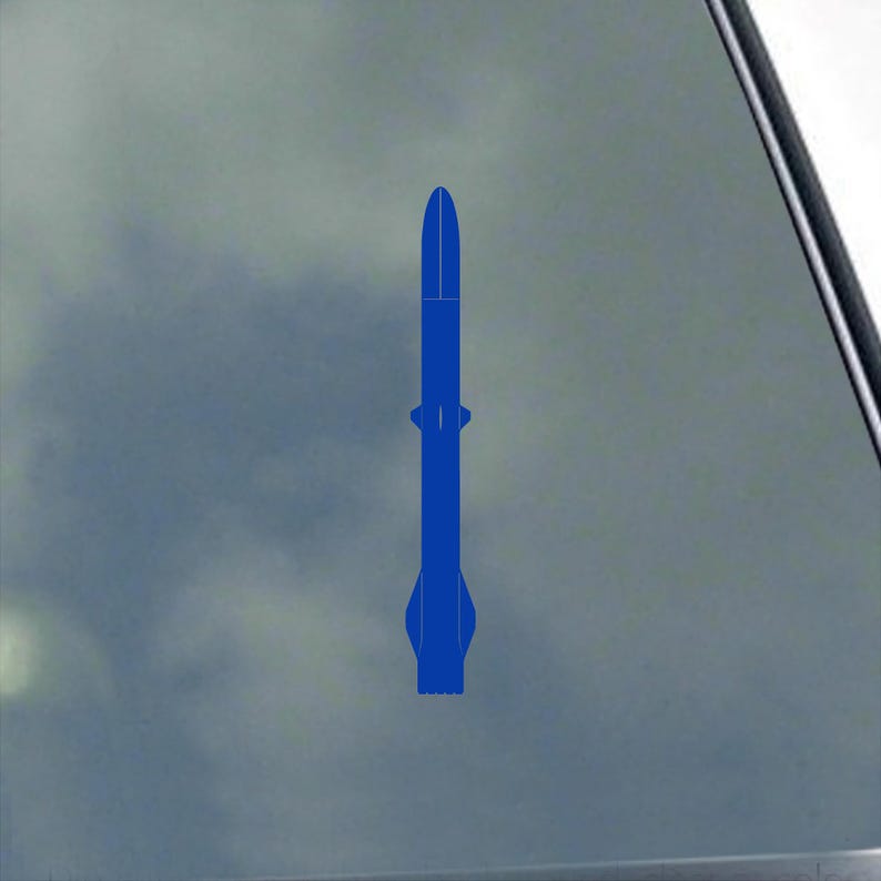 New Glenn Rocket Vinyl Sticker Decal by KLO Graphics Engineer ...