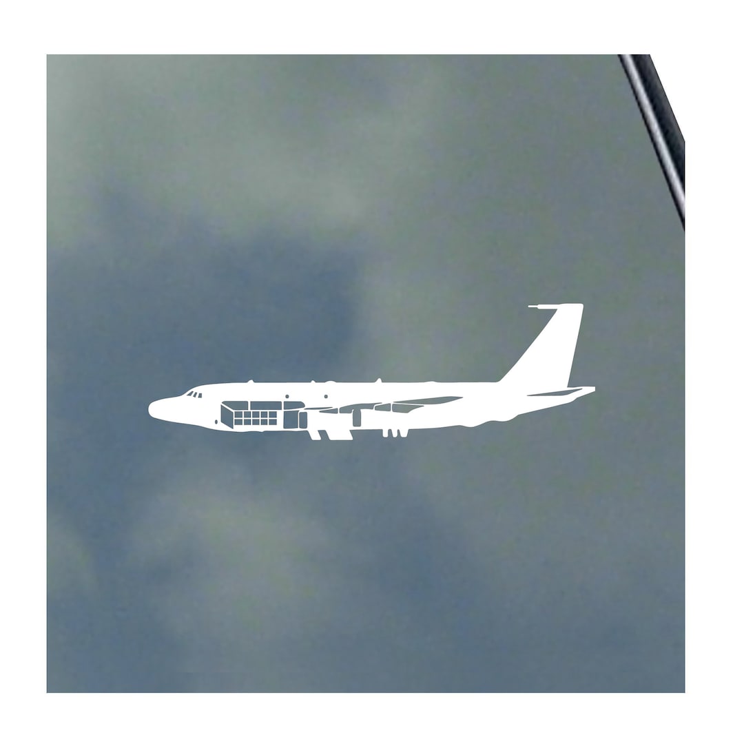 RC-135V Rivet Joint Pilot Crew Side View Vinyl Sticker Decal ...