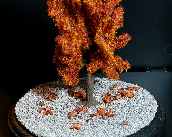 Autumn Maple Tree Miniature Diorama - Etsy