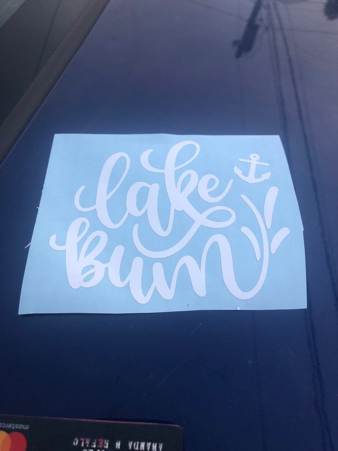 Car Decal, Car Accesories, Girls Car Decal, Lake Decal, Lake Bum Vinyl ...