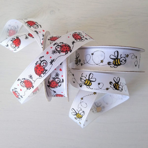Bumble Bee Ribbon - Etsy UK