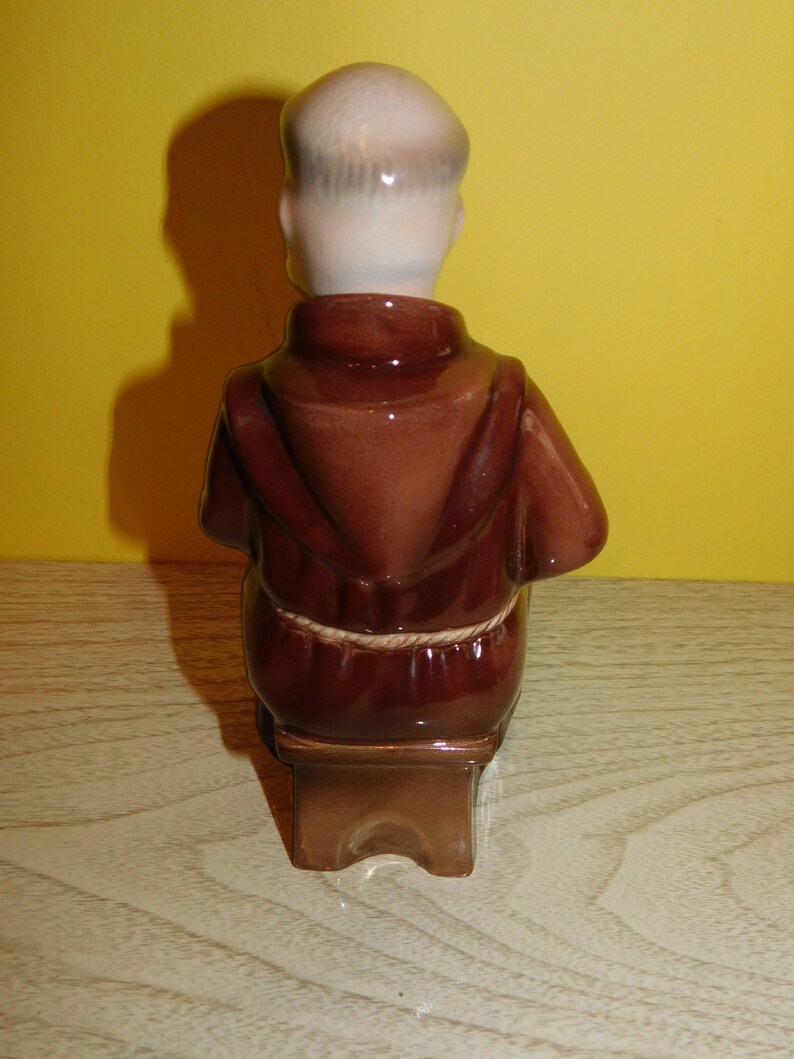 50s Friar Tuck Monk Decanter Western Germany Ceramic Monk | Etsy