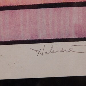 African American Art Print Uhuru Freedom Rare Halessie Signed in Pencil ...