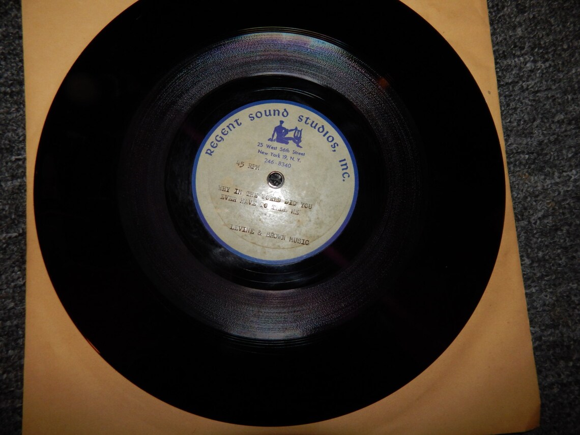Irwin Levine & L Russell Brown Music 1970's Regent Sound - Etsy
