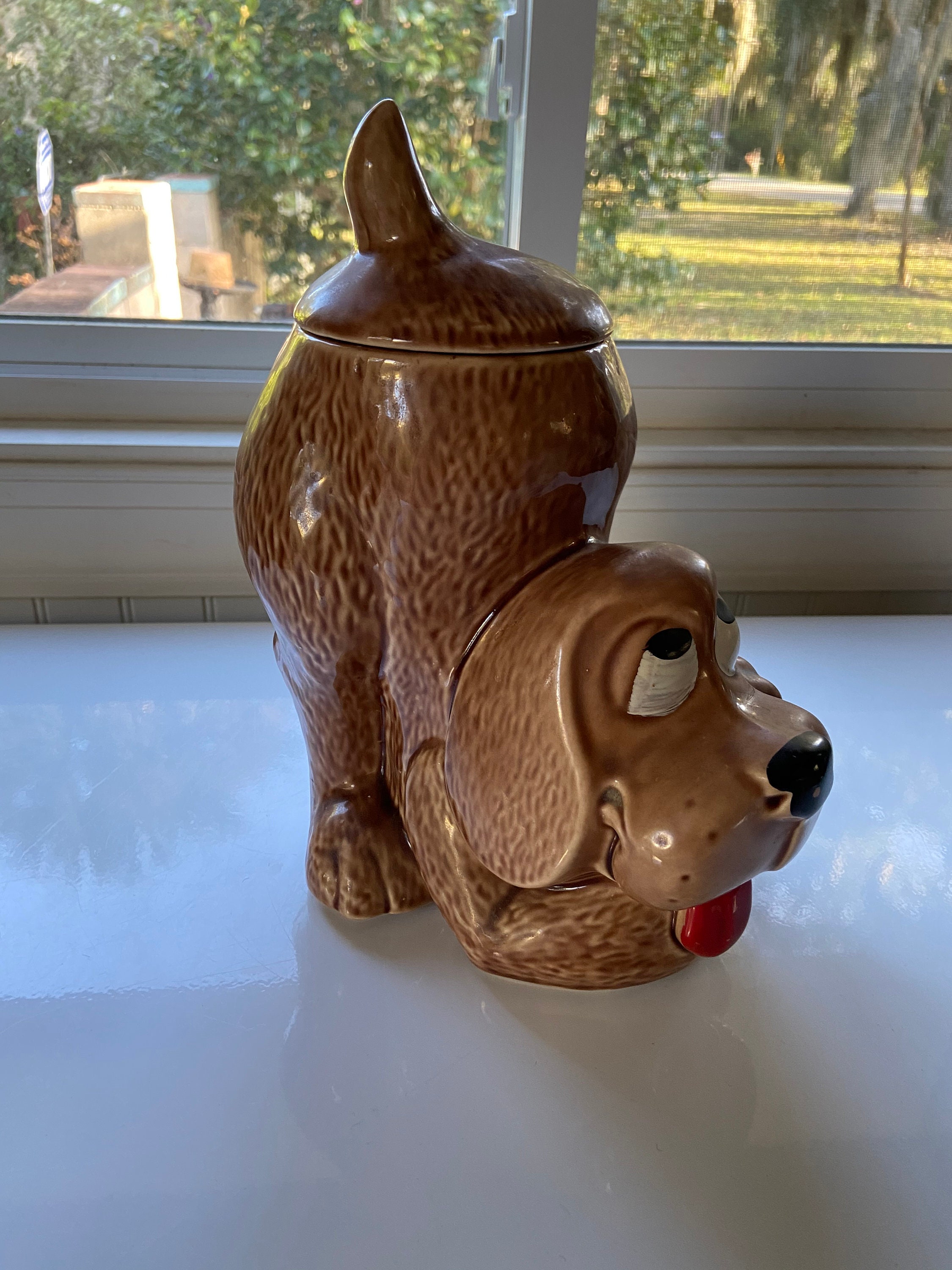Vintage McCoy 1970s Puppy Dog Cookie Jar Lancaster Colony 0272 | Etsy