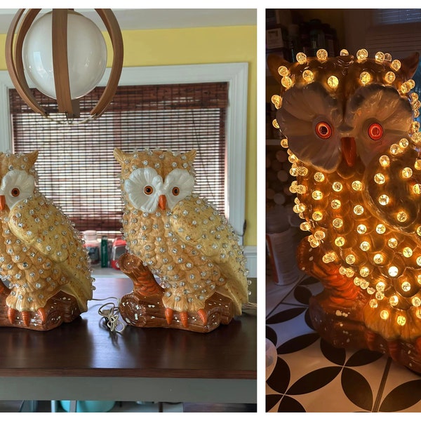 Owl Lamp - Etsy