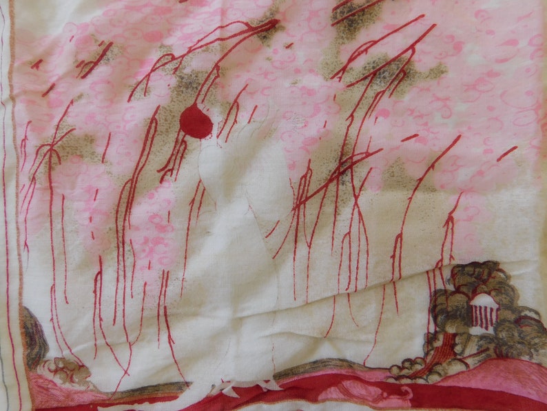 Rare 1920s Vogue Handkerchief Art Deco Helen Dryden Vogue Magazine ...