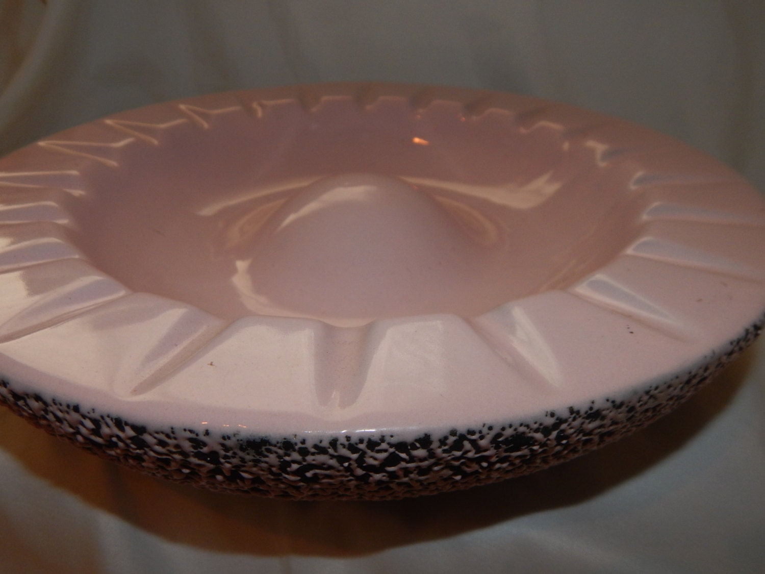 Flamingo Pink Retro Pink Ashtray Mid Century Ashtray Retro - Etsy UK