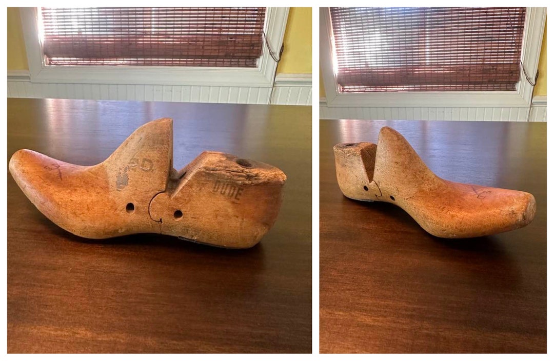 Vintage Wooden Shoe Form Cobblers Shoemaker Foot Mold Cobblers Mold - Etsy