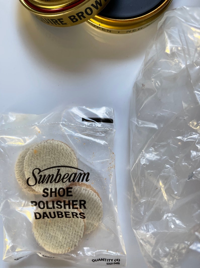 Vintage NOS 1960s Sunbeam Electric Shoe Polishing Kit | Etsy