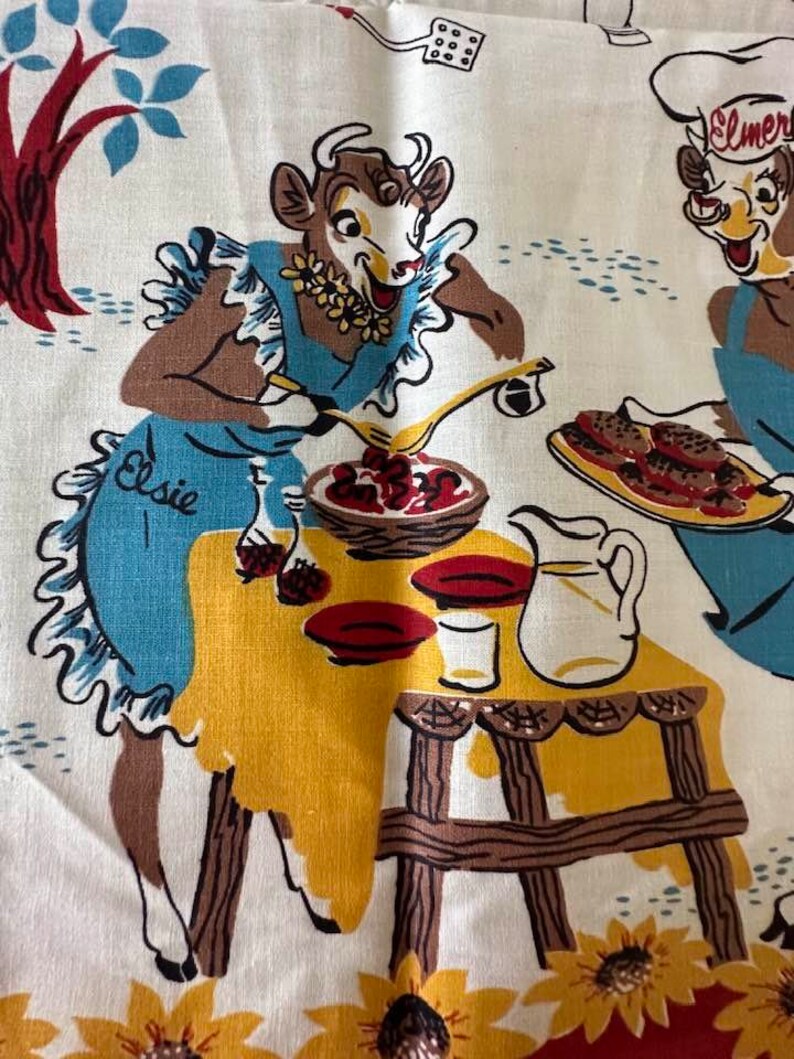 Vintage Borden Dairy Elsie Elmer Milk Cow Advertising BBQ Barbeque ...