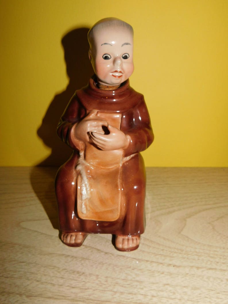 50s Friar Tuck Monk Decanter Western Germany Ceramic Monk | Etsy