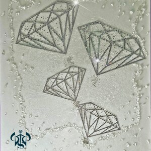 Sparkling Original Artwork | Luxury Gift Homedecor | Walldecor ...