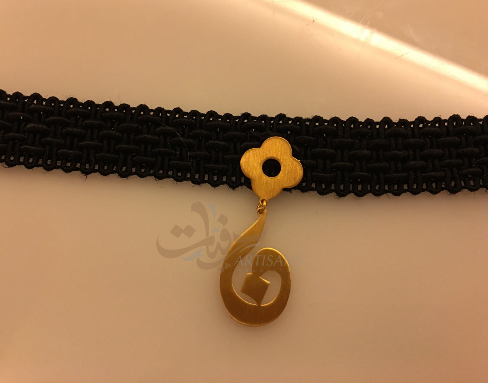 Personalized Arabic or English Alphabet Choker Handmade - Etsy