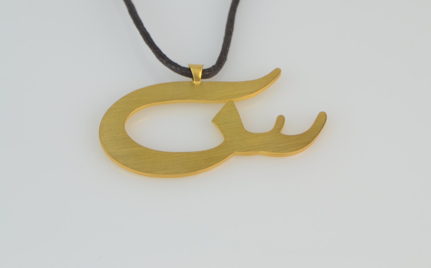 Personalized Arabic or English alphabet necklace handmade | Etsy