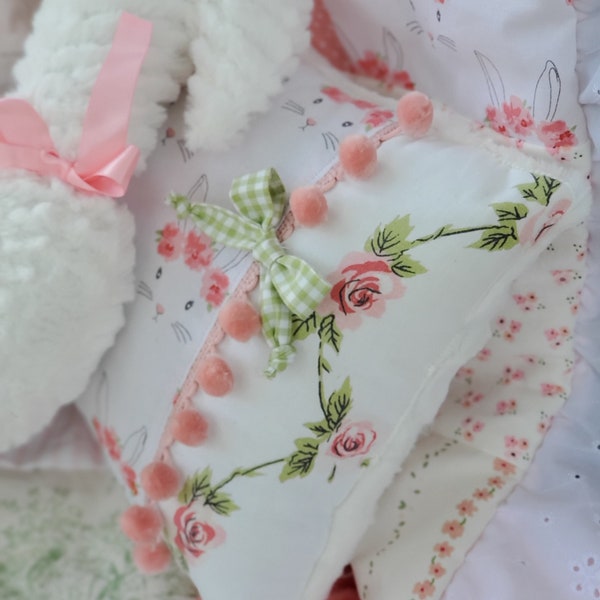 Baby Girl Bedding - Etsy
