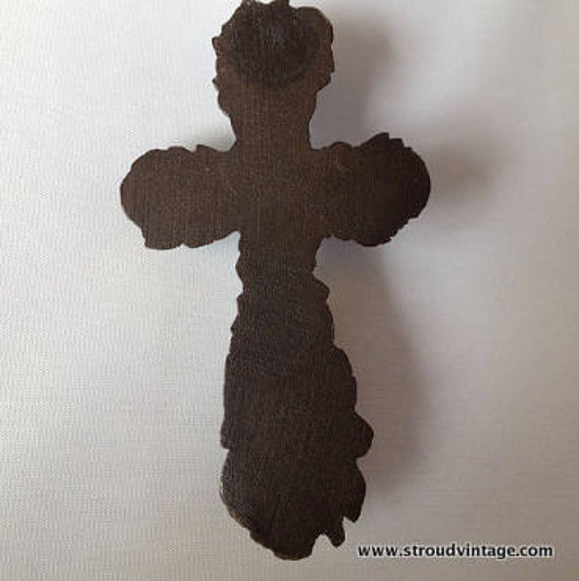 Victorian Gutta Percha Mourning Cross | Etsy