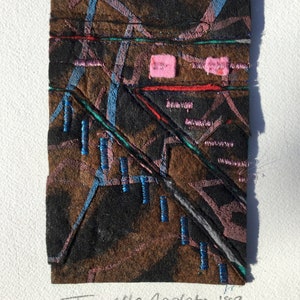 Jeanette Appleton Signed 1982 Felted Wool Artwork, Rare, Unmounted. - Etsy