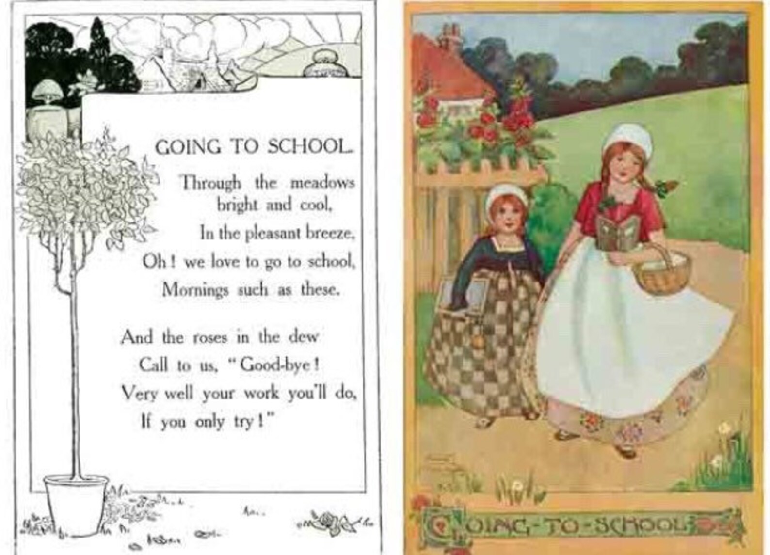 The Rosie-posie Book a Vintage First Edition Children’s Book From 1912 ...