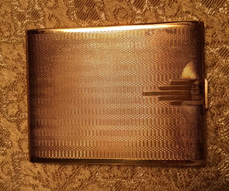 Vintage Art Deco Zenette Powder Compact 1940's | Etsy