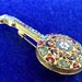Unusual 1950s Vintage Venetian Micro Mosaic Banjo Brooch on Brass - Etsy
