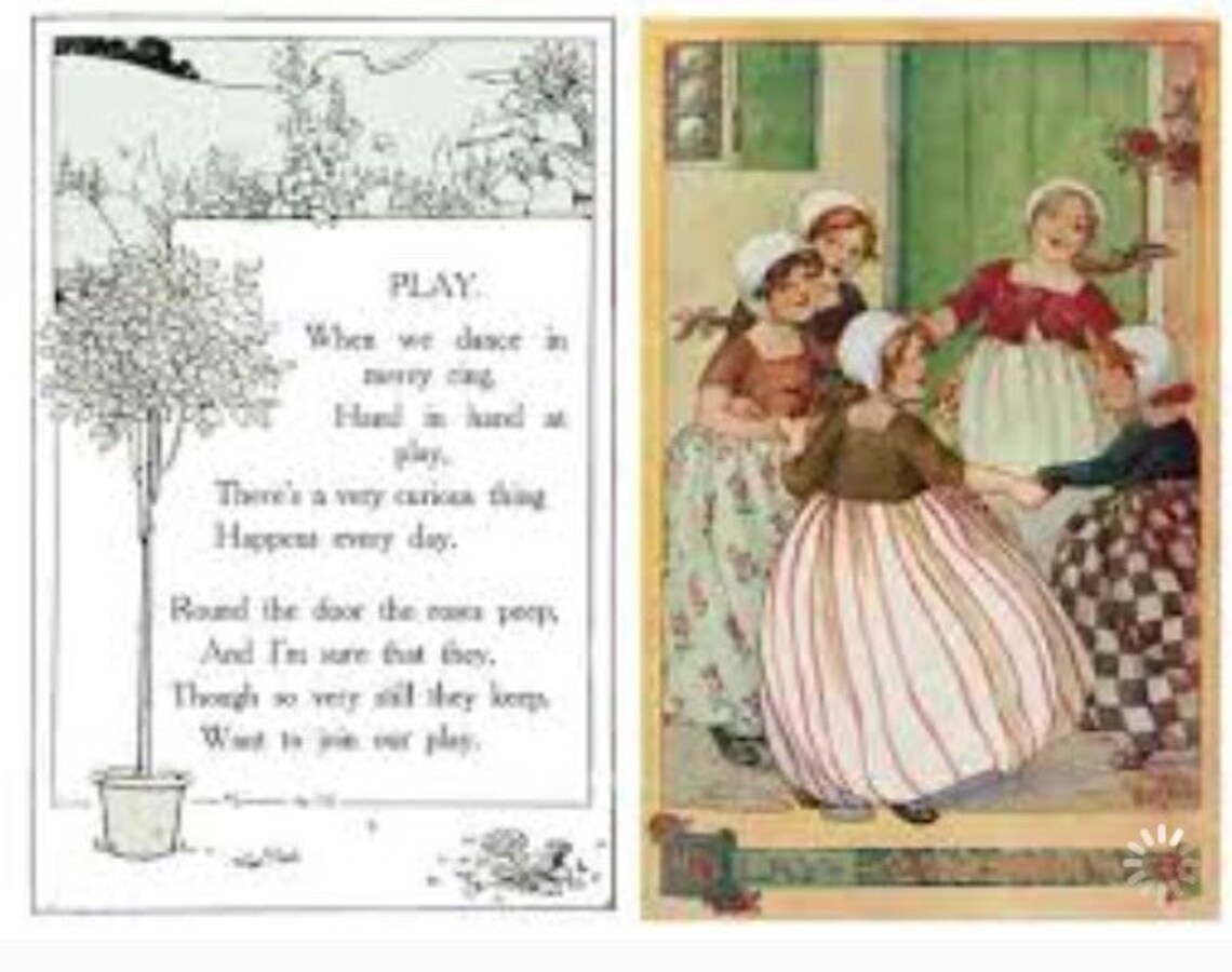 The Rosie-posie Book a Vintage First Edition Children’s Book From 1912 ...
