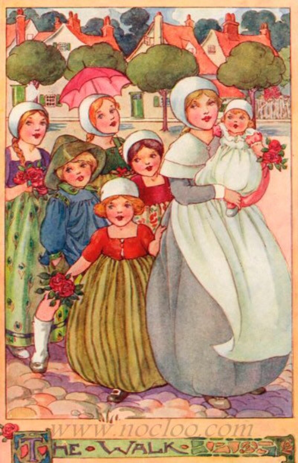 The Rosie-posie Book a Vintage First Edition Children’s Book From 1912 ...