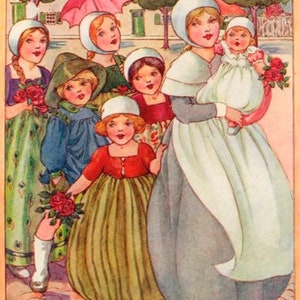 The Rosie-posie Book a Vintage First Edition Children’s Book From 1912 ...