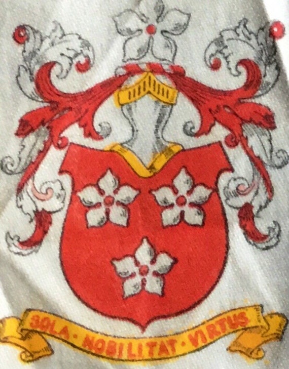 Hamilton Antique Vertical Silk Cigarette Card by Bdvfrom the - Etsy