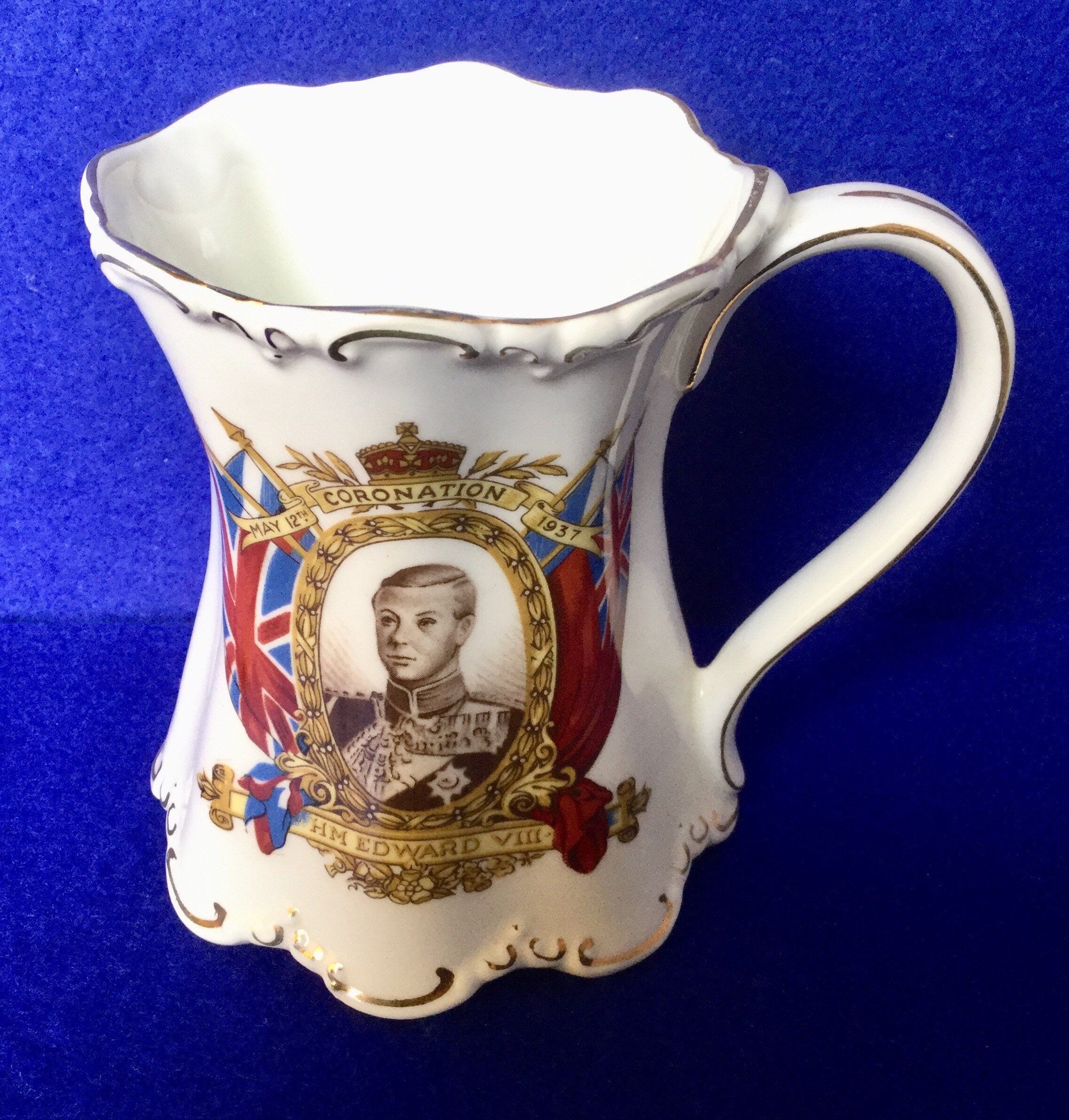 Fine Bone China St George Coronation Mug HM EDWARD VIII on - Etsy