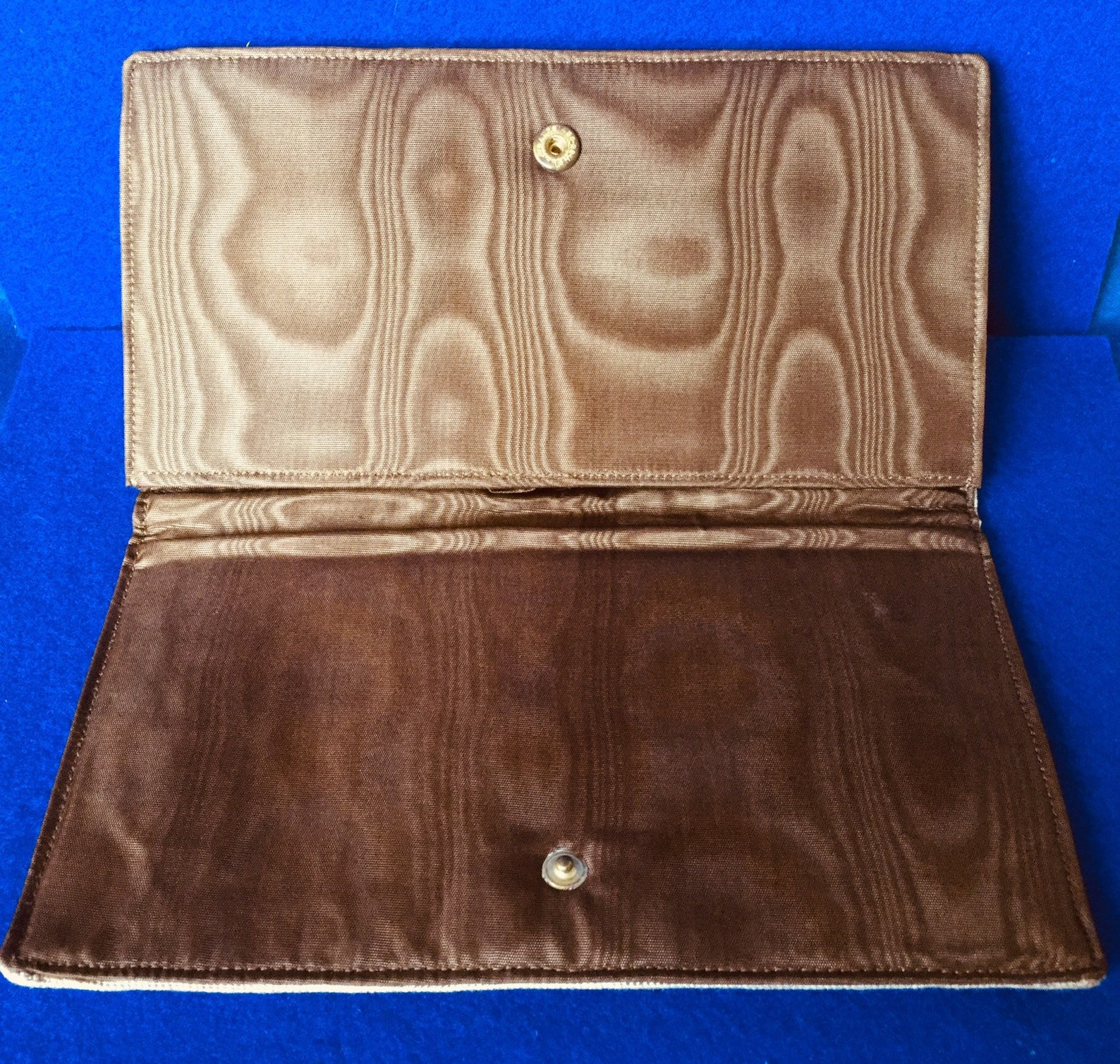 Vintage 1930s Needlepoint Clutch Bag With Silk Moire Lining - Etsy