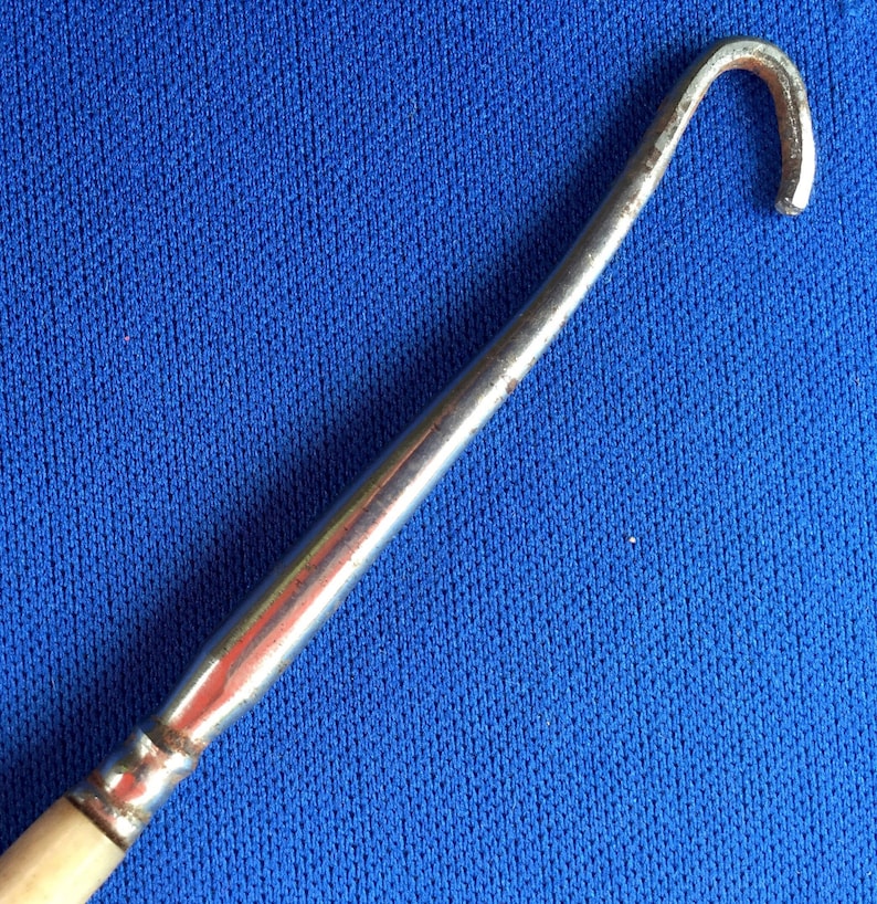 Victorian Buttonhook With Bone Handle & Metal Hook - Etsy