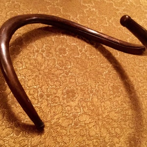 Vintage 1930s Torque - Handmade Copper Torque Collar With Twisting ...