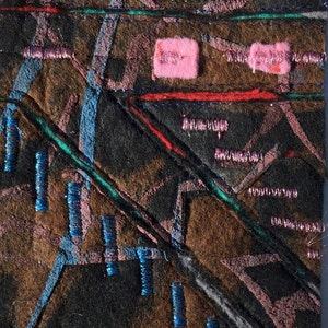 Jeanette Appleton Signed 1982 Felted Wool Artwork, Rare, Unmounted. - Etsy