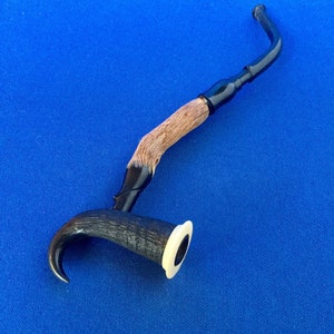 Sami Reindeer Antler Pipe - Etsy
