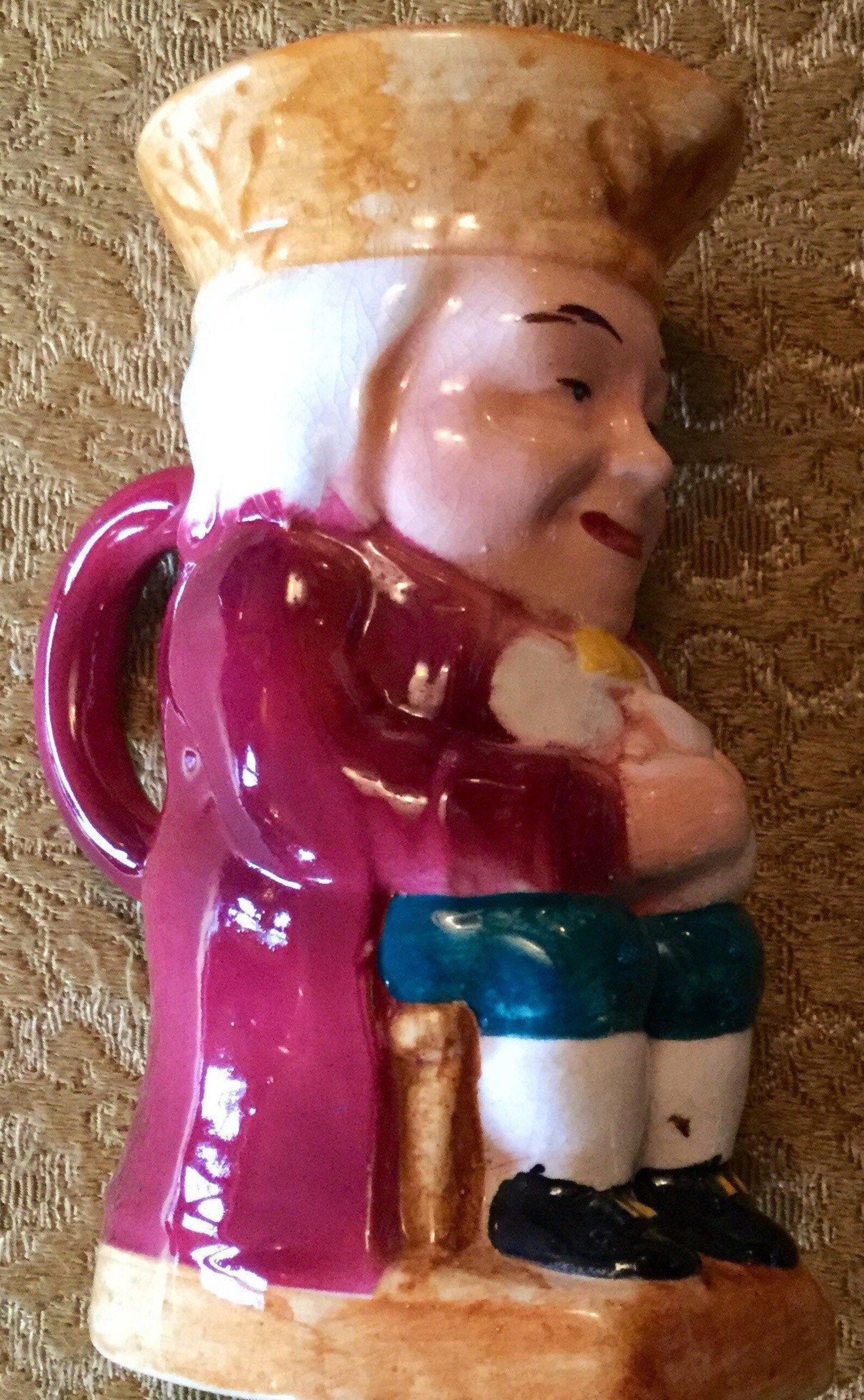 Rare 1950s Vintage Shaw & Son Burlington Ware Musical Toby Jug | Etsy