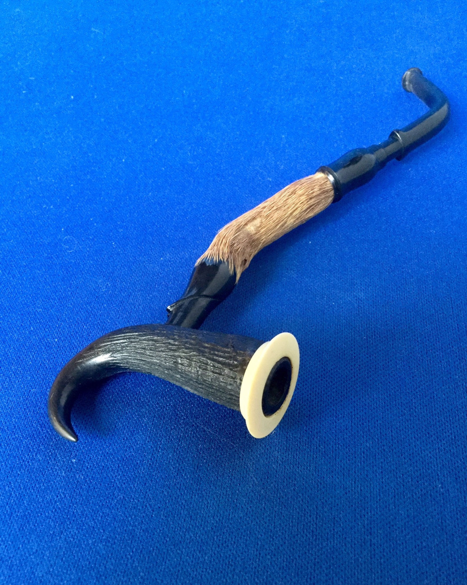 Sami Reindeer Antler Pipe - Etsy